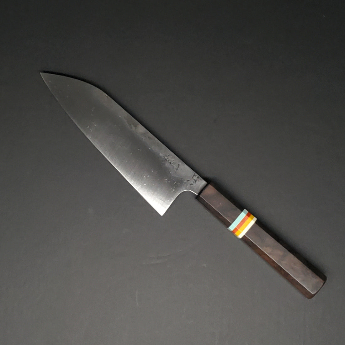 Acre Forge | Adam | 7" Santoku | Walnut – Coutelier